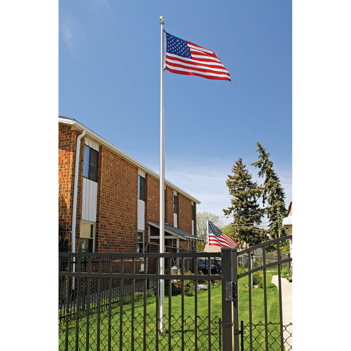 External Halyard Flagpoles – National Flag & Pole, LLC