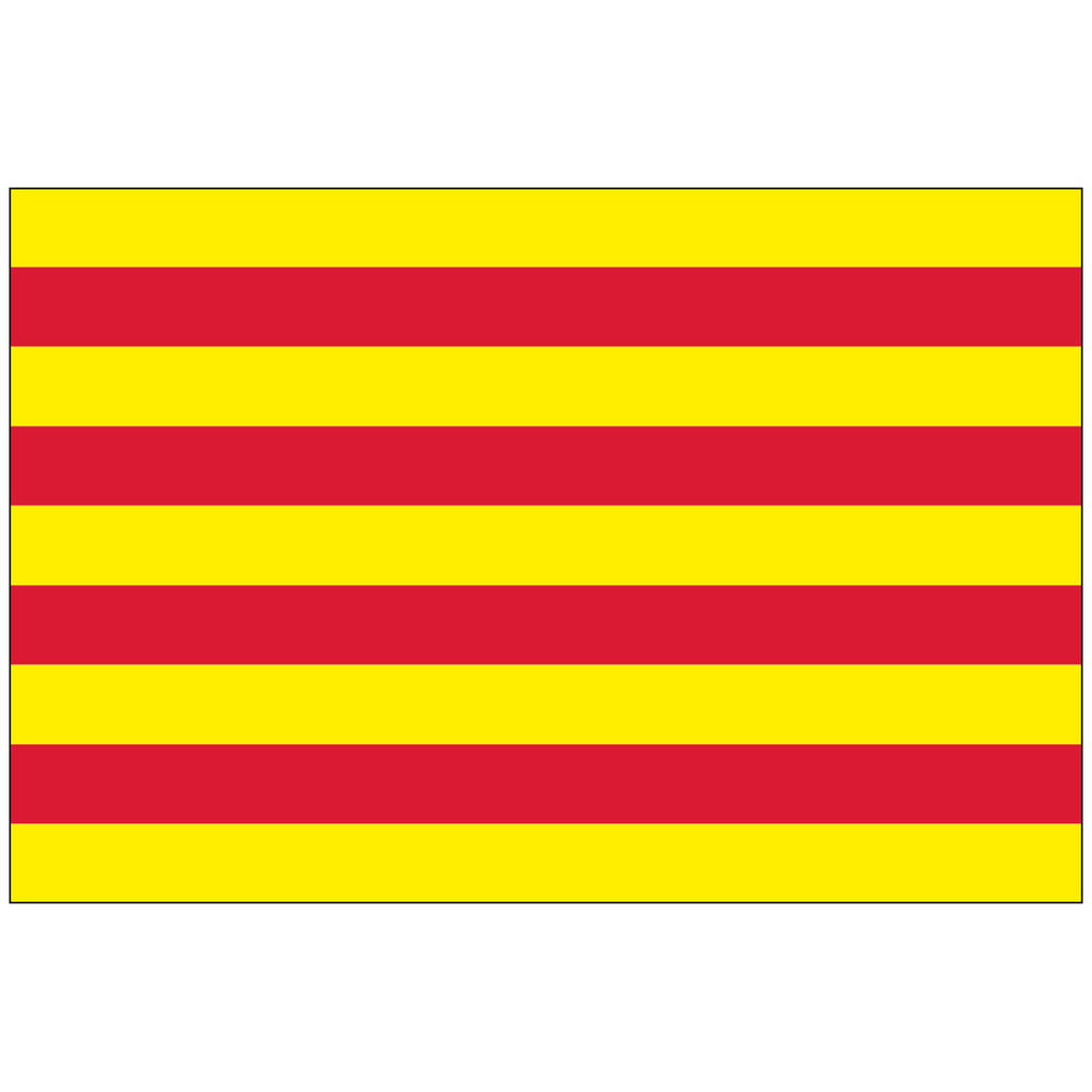 Catalonia Flag – National Flag & Pole, LLC