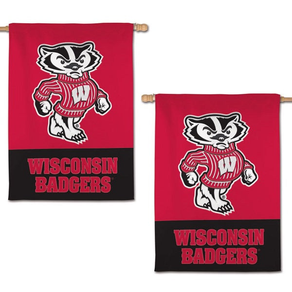 Badgers Applique Vertical Flag – National Flag & Pole, LLC