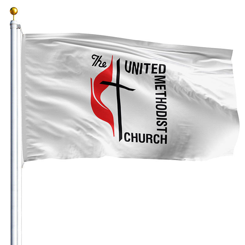 4' x 6' United Methodist Flag - Nylon – National Flag & Pole, LLC