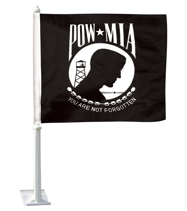 POW/MIA Car Window Flag – National Flag & Pole, LLC