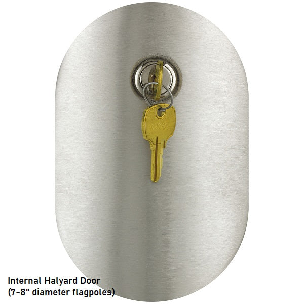 Lock & Keys for Internal Halyard Doors – National Flag & Pole, LLC